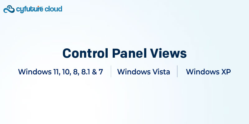 What is a control panel on a computer?